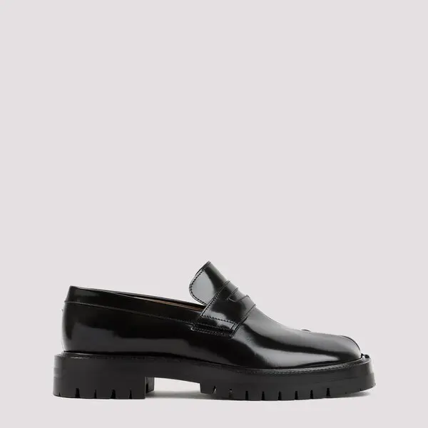 MAISON MARGIELA Split-toe Leather Loafer - Black