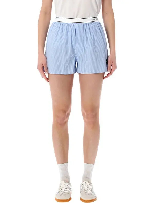 SPORTY & RICH Relaxed-fit Heritage Boxers Size