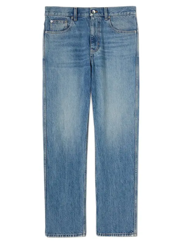 Gucci Slim Fit Cotton Jeans - Blu