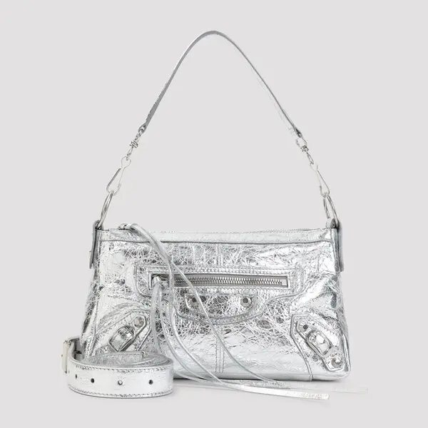 Balenciaga Le City Moto Mini Handbag - Metallic