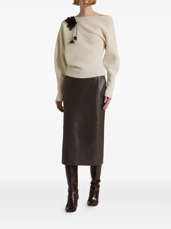 Alberta Ferretti Wool And Cashmere Sweater