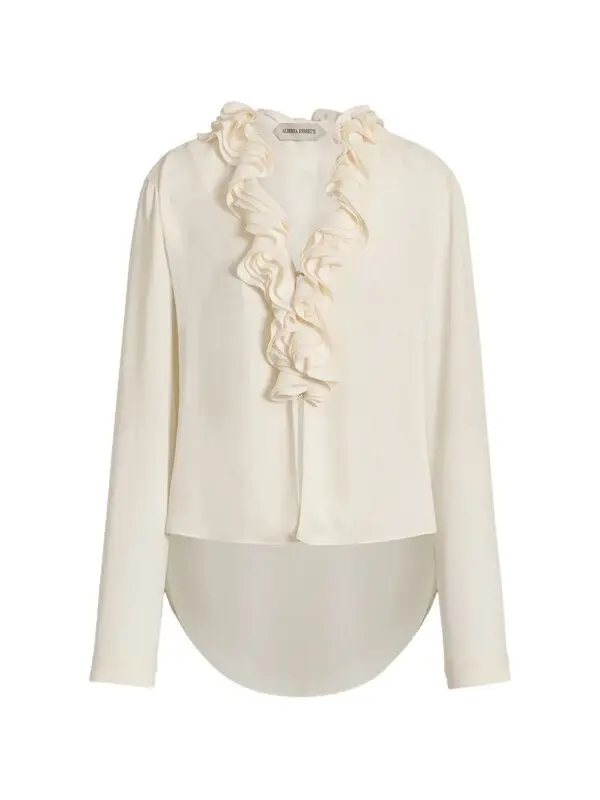 Alberta Ferretti Georgette Shirt