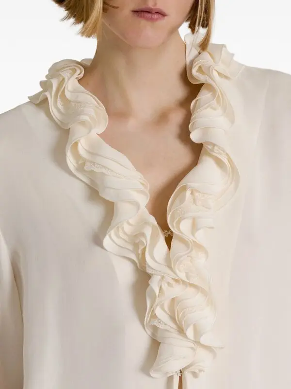 Alberta Ferretti Georgette Shirt