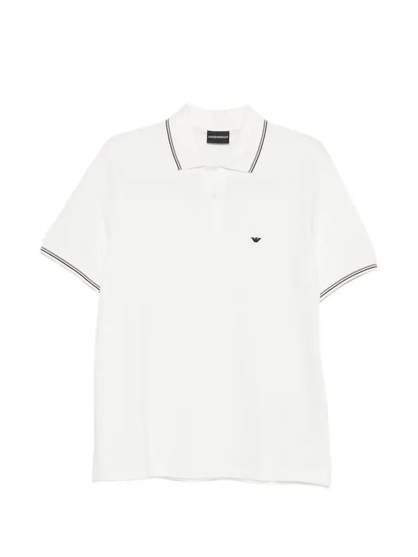 Emporio Armani Logo Cotton Polo Shirt