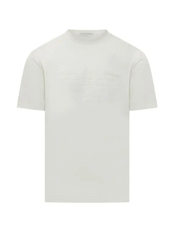 Emporio Armani Logo Cotton T-shirt - White