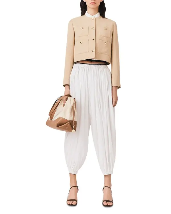 Maje Harem Cotton Trousers