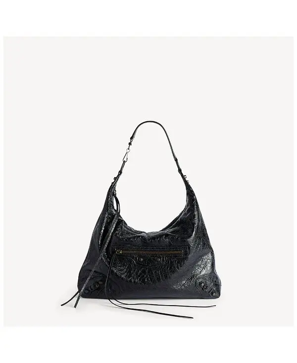 Balenciaga Le City Hobo Bag Medium - Black