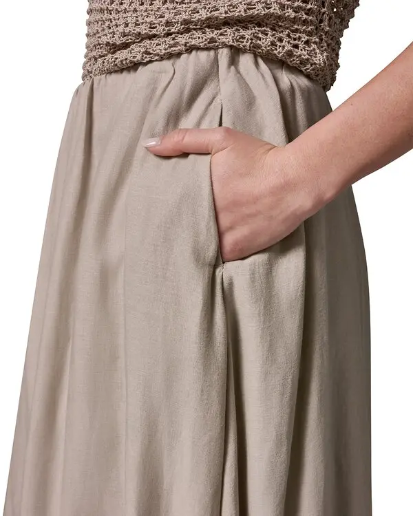 DONNA KARAN WEEKEND Packable Midi Bubble Skirt