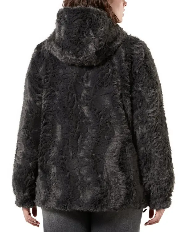 Marina Rinaldi Faux Fur Reversible Jacket