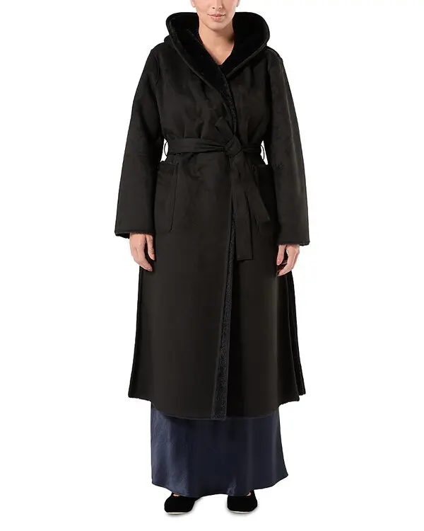 Marina Rinaldi Reversible Hooded Coat