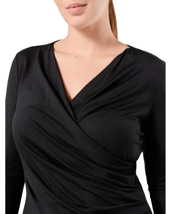 Marina Rinaldi Mrntessile V Neck Top