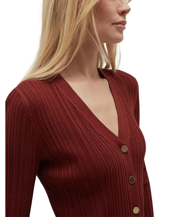 HOBBS LONDON Etta Ribbed Cardigan