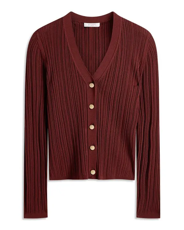 HOBBS LONDON Etta Ribbed Cardigan