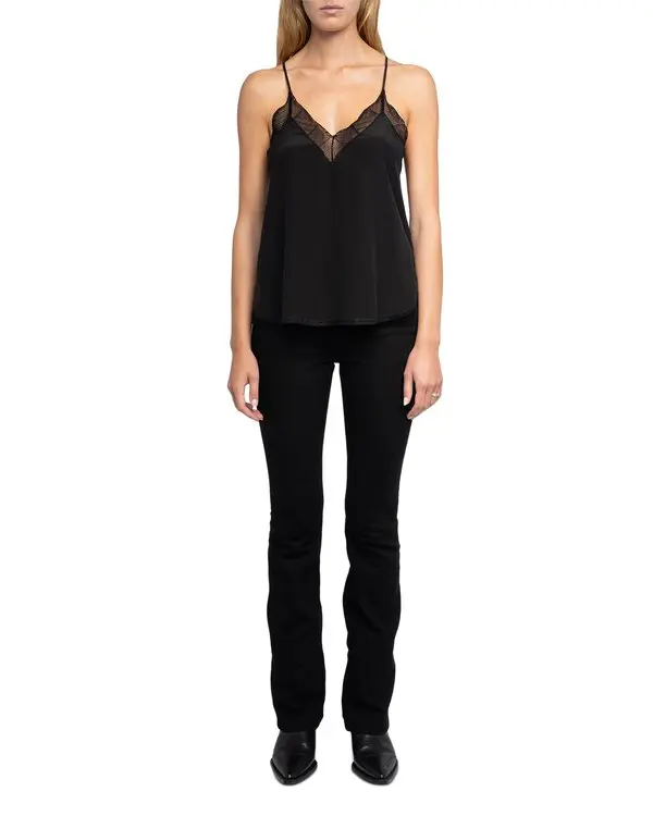 Zadig&Voltaire Christy Silk Camisole - Black