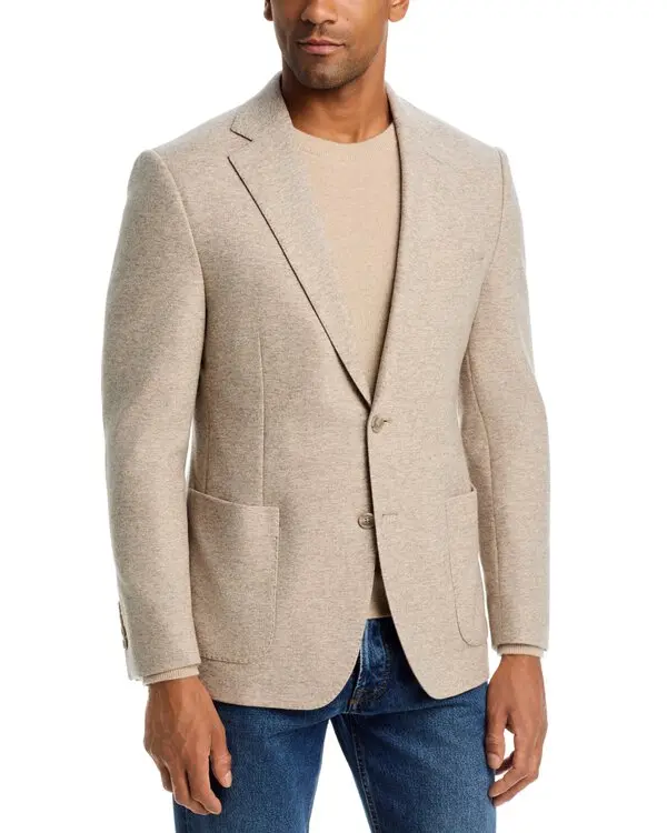 Vince Wool & Cashmere Regular Fit Brushed Jersey Sport Coat