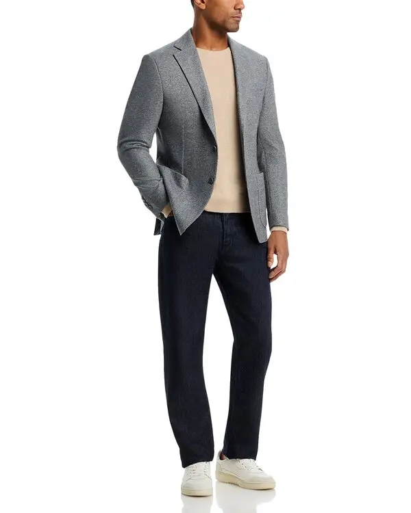 Vince Wool & Cashmere Brushed Jersey Sport Coat