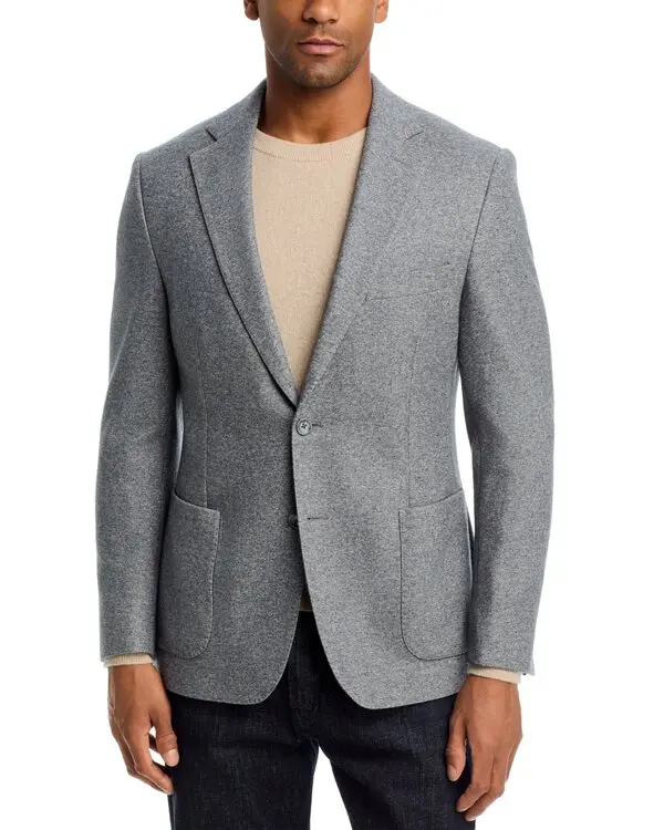 Vince Wool & Cashmere Brushed Jersey Sport Coat