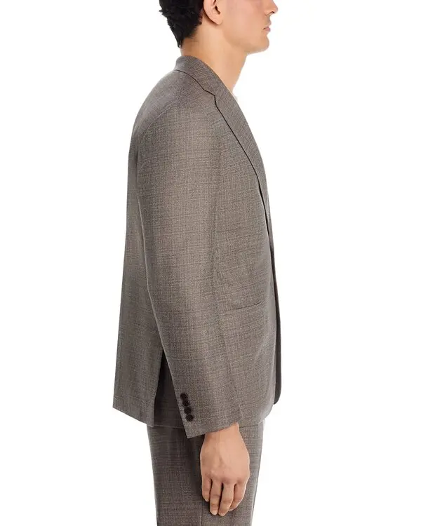 Vince Melange Brushed Regular Fit Suit Jacket