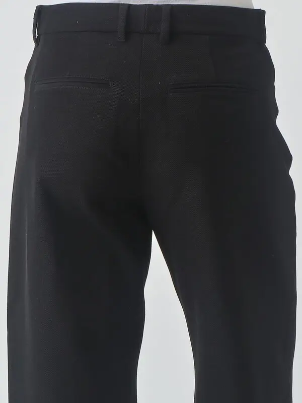Max Mara Gela Wide-leg Cotton-blend Trousers - Black