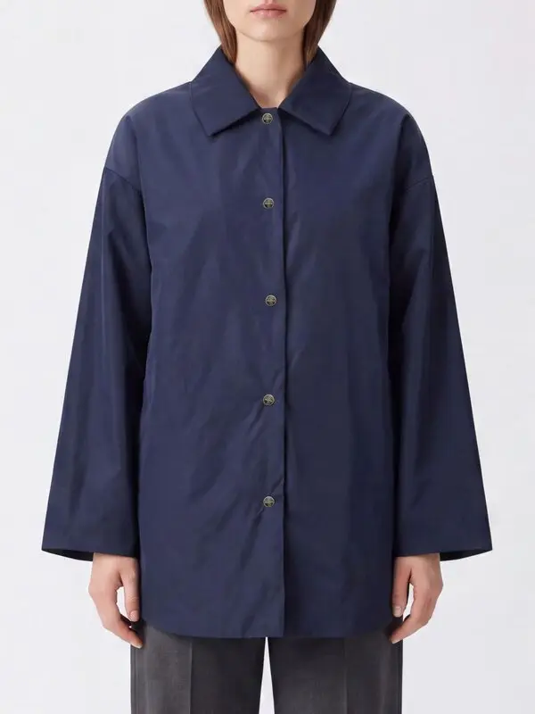 Max Mara Reversible Water-repellent Padded Trench Coat - Blue