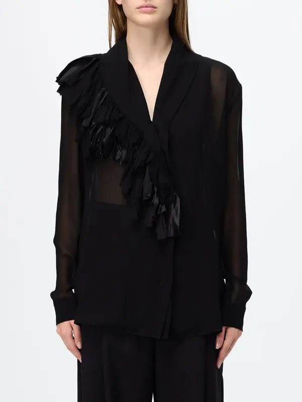 Alberta Ferretti Ruffled Blouse