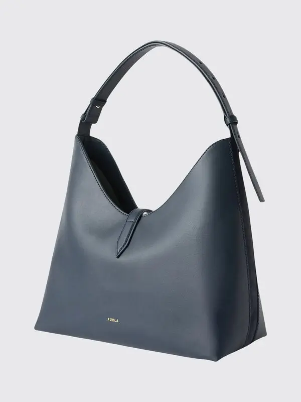 Furla Goccia Flared Shoulder Bag - Brown