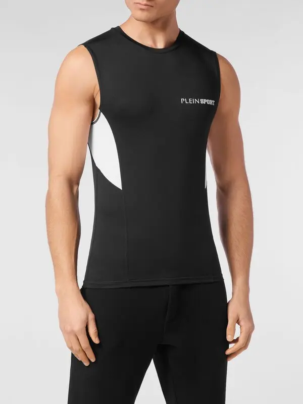 PLEIN SPORT Tank Top - Black