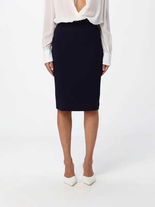 Elisabetta Franchi Pencil Skirt - Blue