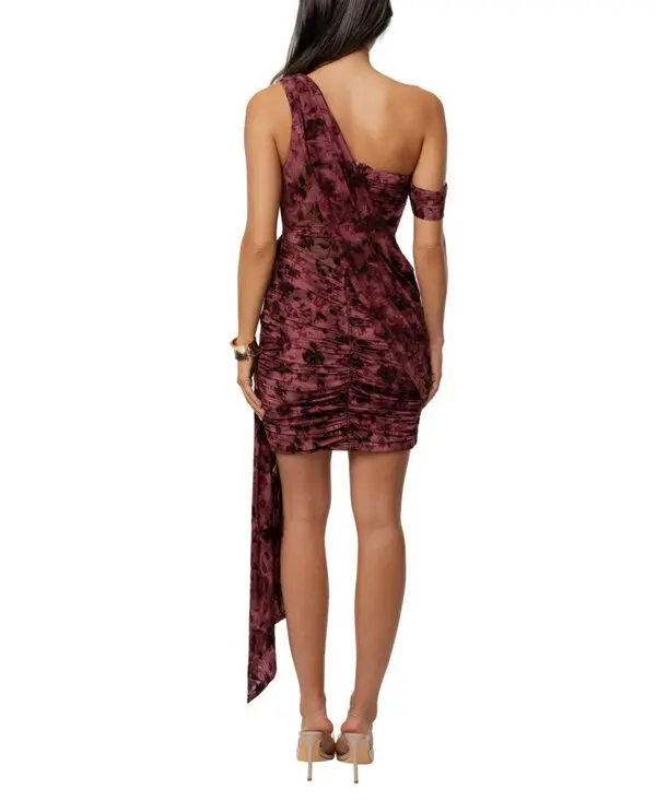 JLUXLABEL Soiree Drape Mini Dress