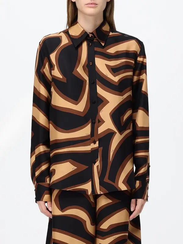 Emilio Pucci Printed Silk Shirt