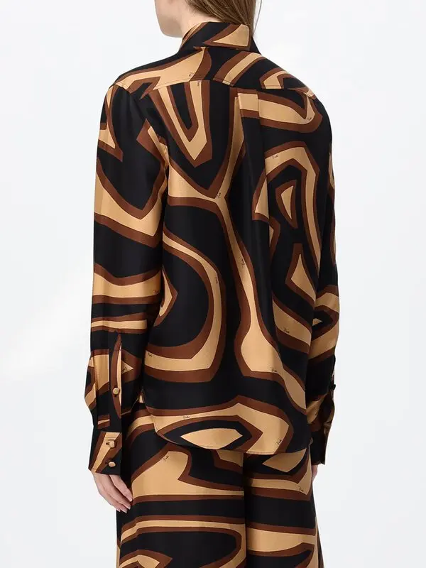 Emilio Pucci Printed Silk Shirt