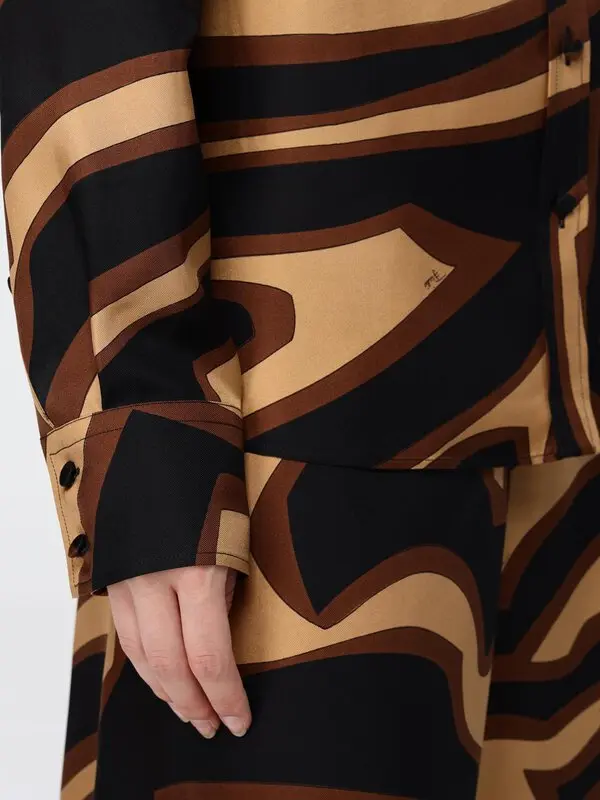 Emilio Pucci Printed Silk Shirt