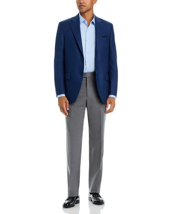 Peter Millar Flynn Classic Fit Tonal Plaid Sport Coat - Blue