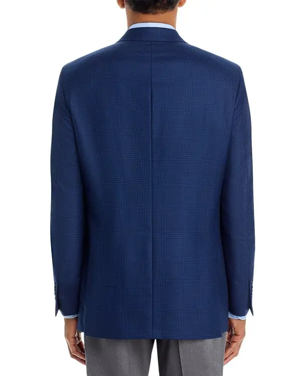 Peter Millar Flynn Classic Fit Tonal Plaid Sport Coat - Blue