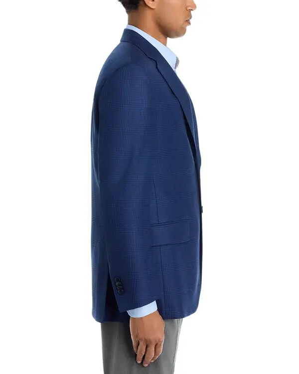 Peter Millar Flynn Classic Fit Tonal Plaid Sport Coat - Blue