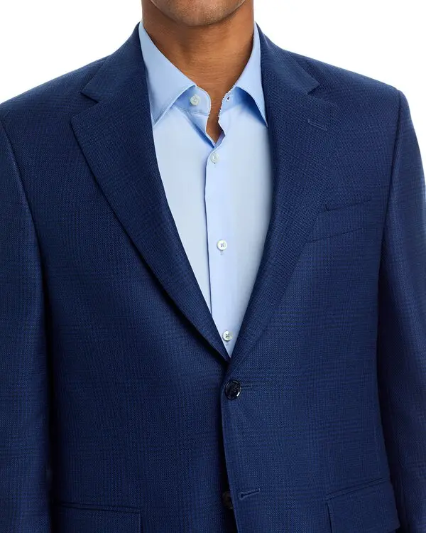 Peter Millar Flynn Classic Fit Tonal Plaid Sport Coat - Blue