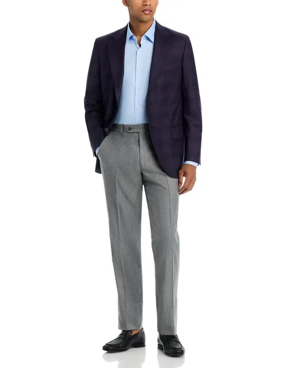 Peter Millar Classic Fit Hyperlight Brushed Plaid Soft Jacket