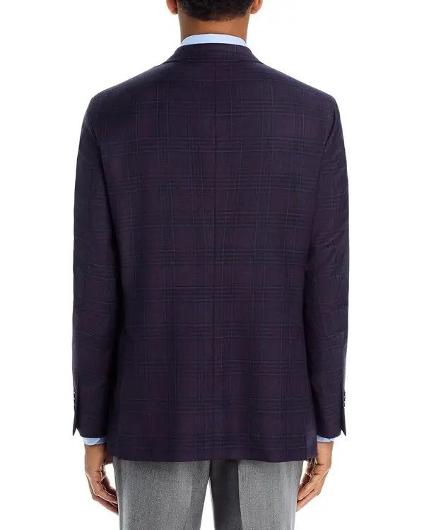 Peter Millar Classic Fit Hyperlight Brushed Plaid Soft Jacket
