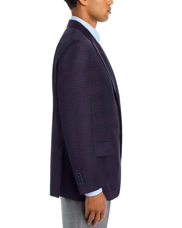 Peter Millar Classic Fit Hyperlight Brushed Plaid Soft Jacket
