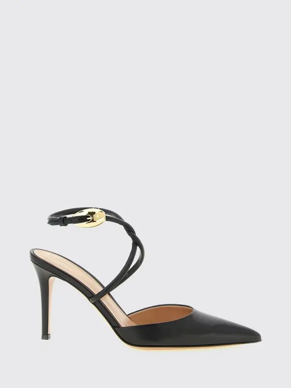 GIANVITO ROSSI 85mm Nappa Ankle-strap Pumps