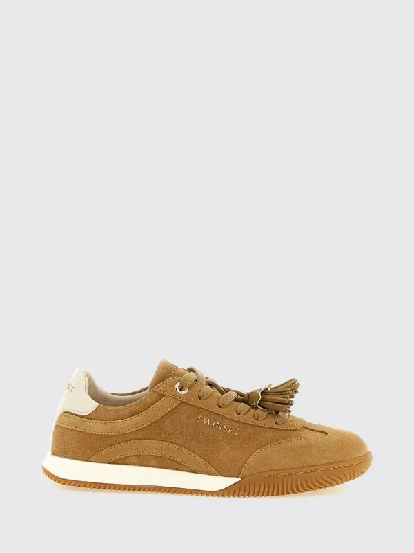 TWINSET Lace-up Sneakers With Tassel Detail