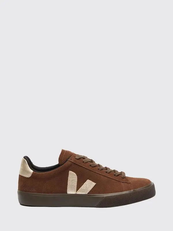 VEJA Campo Suede And O.t. Leather Sneakers With Contrast Logo