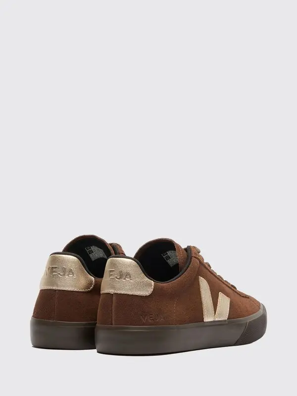 VEJA Campo Suede And O.t. Leather Sneakers With Contrast Logo