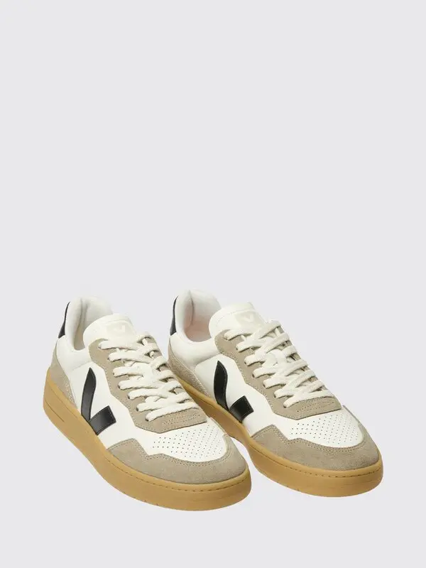 VEJA Sustainable O.t. Leather Low-top Sneakers With Contrast Logo