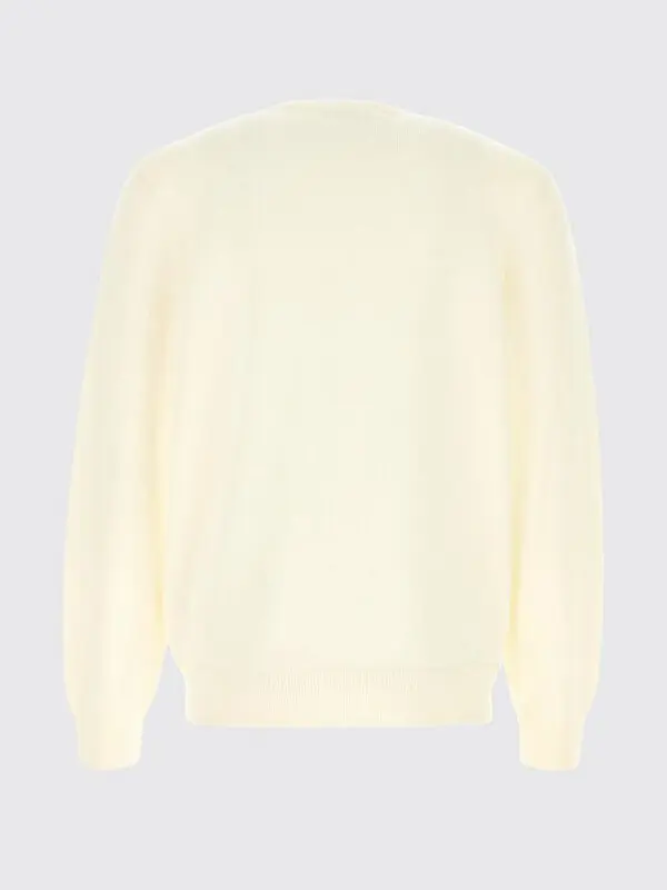 A.p.c. Crewneck Virgin Wool Sweater With Contrast Logo Lettering