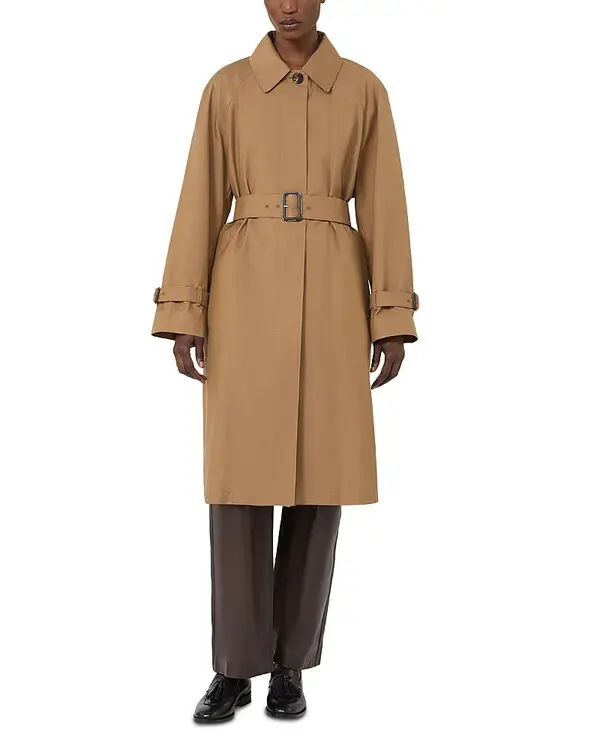 Max Mara Mtcricordo Midi Trench Coat - Brown
