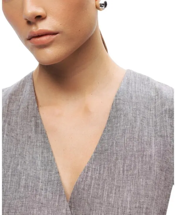 NOCTURNE Tailored Button Front Vest