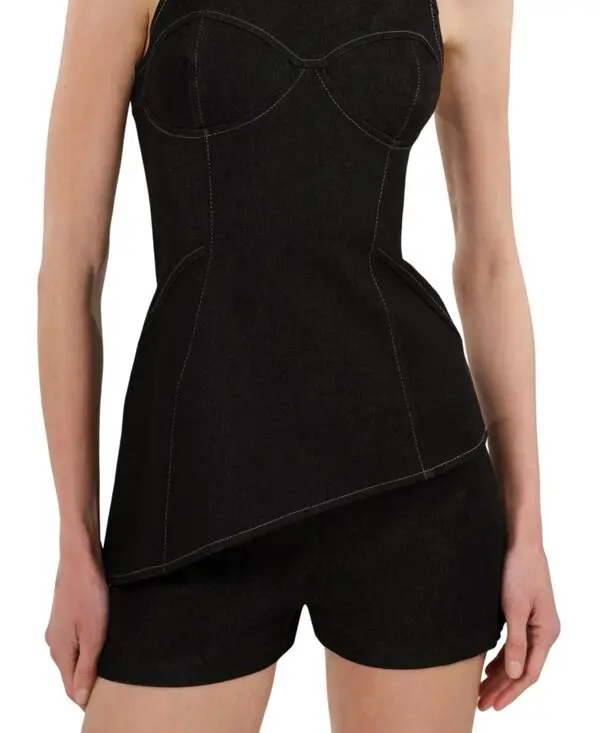 NOCTURNE Mini Denim Shorts