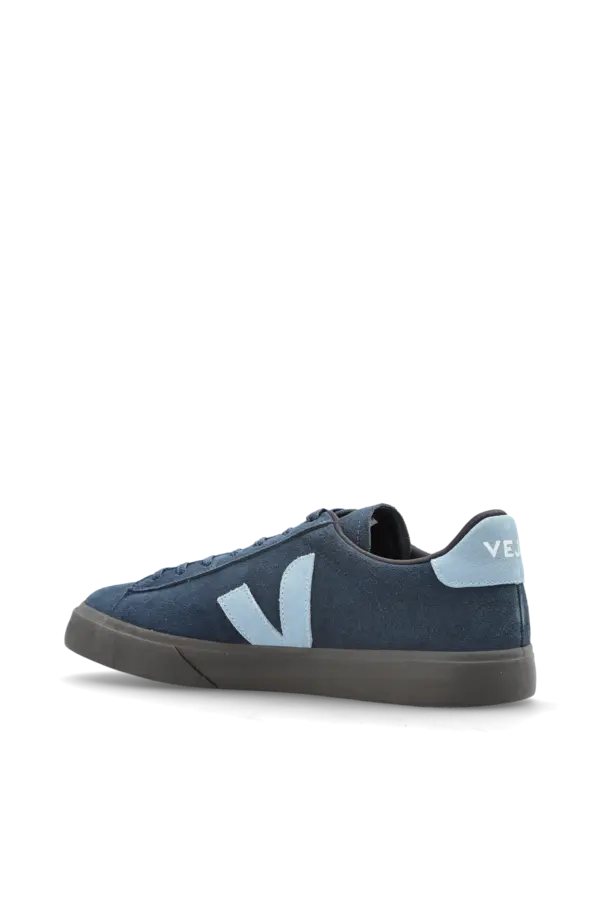 VEJA Campo Suede Low Top Sneakers - Navy Blue