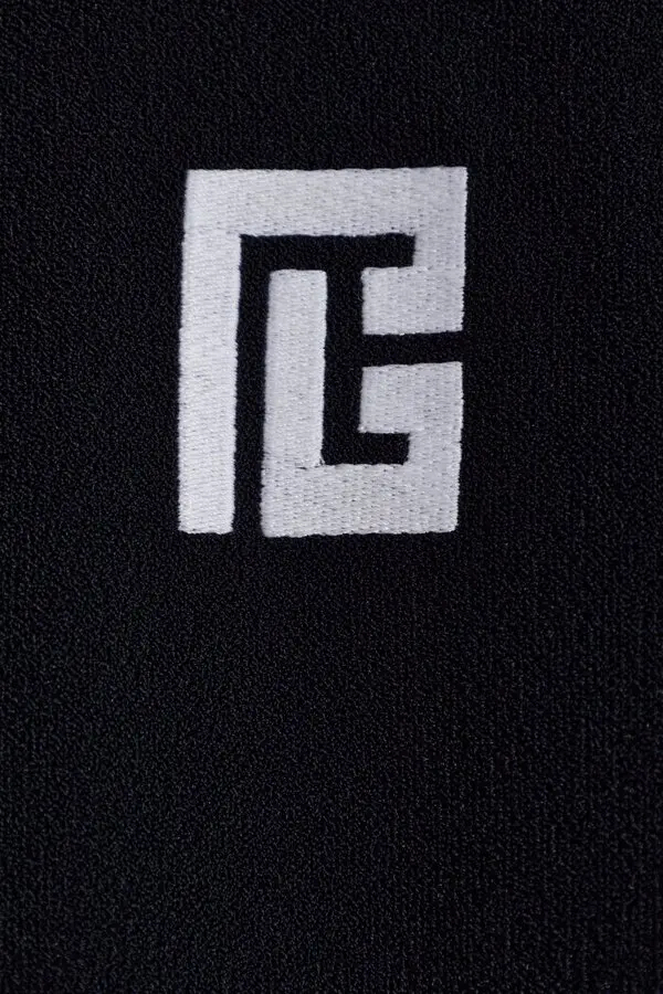 Balmain T-shirt With Embroidered Logo